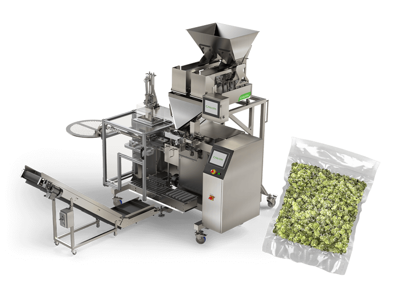 Canapa Solutions - Marijuana vacuum & nitrogen packaging machine